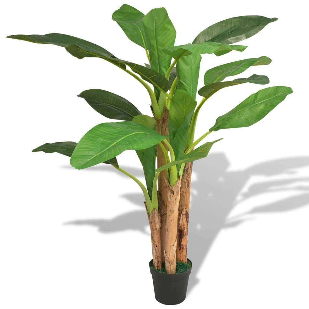 vidaXL Kunst bananenboom plant met pot 175 cm groen | Makro