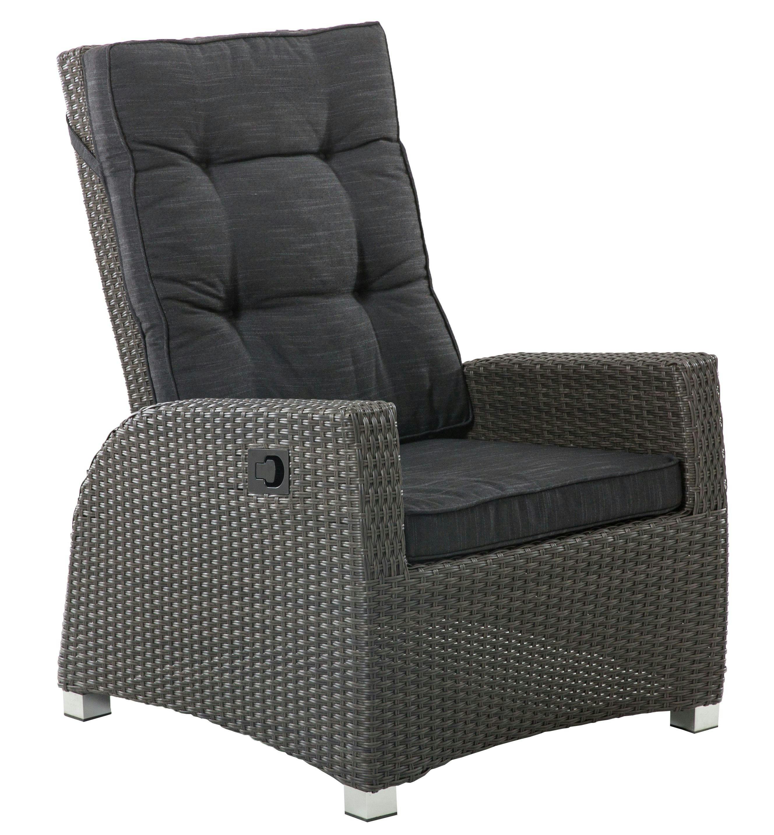 Tarrington House Poltrona Madrid Alluminio Rattan Pe Poliestere 73