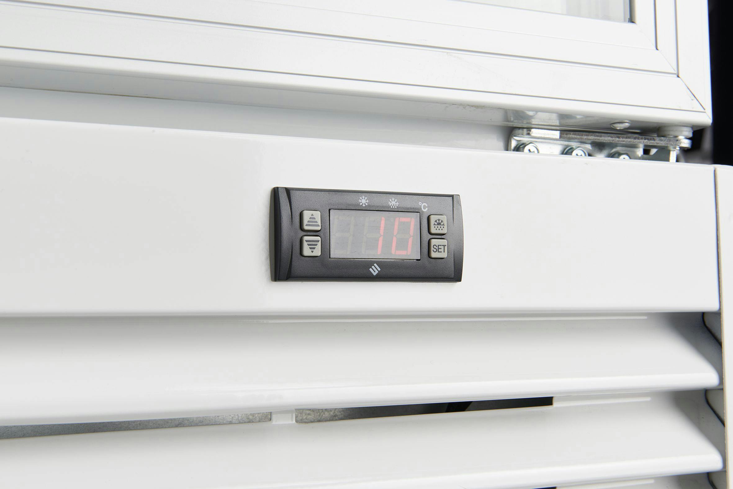 METRO Professional Vitrine réfrigérée double GSC2100, acier/aluminium ...