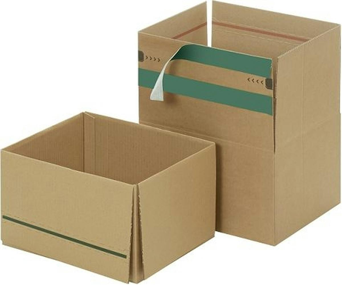 Faltkartons braun 289x389x202mm Wellpappe Haftklebung VE=20 Stück | METRO