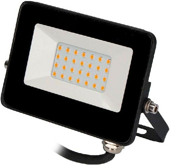 EDM - Foco Projetor Led 20W 1000Lm Luz Laranja 12X8.8X2.4Cm Edm | Makro