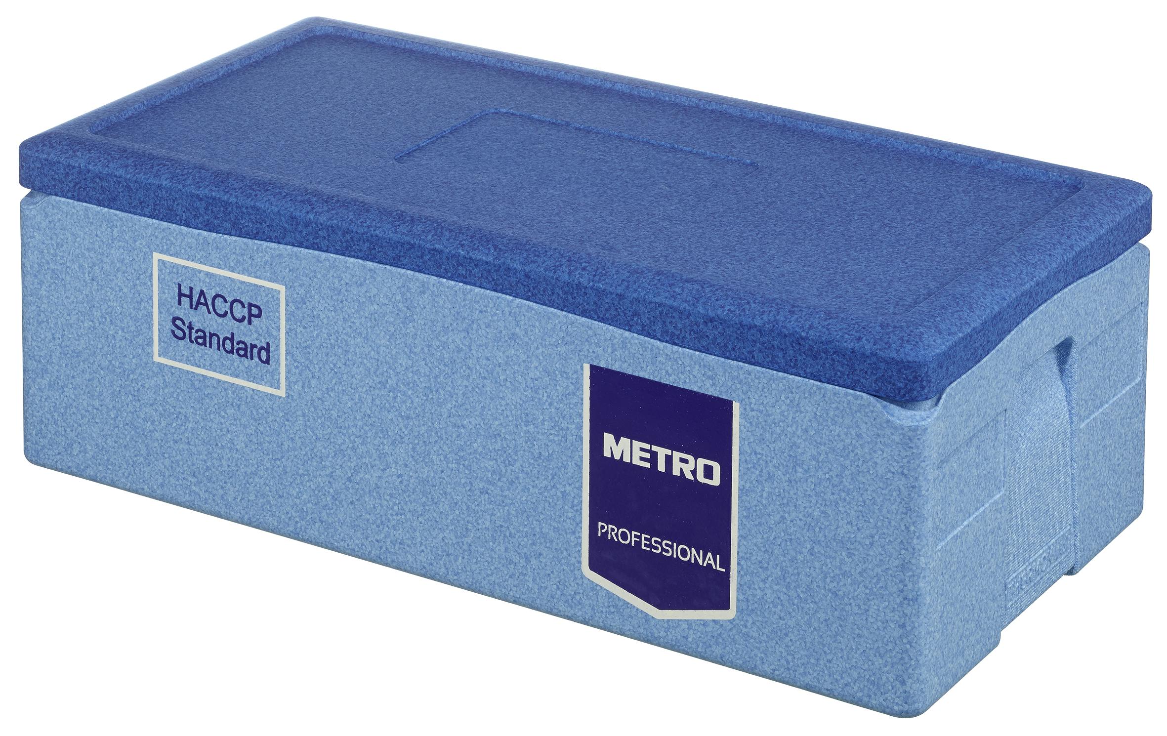 METRO Professional Thermobox Maxi, EPP, 55 L, Toplader, blau | METRO