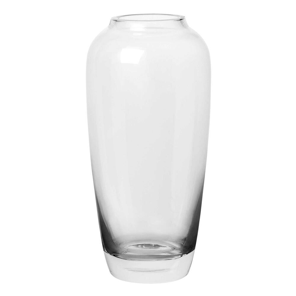 Blomus Vase LETA Clear, Dekovase, Blumenvase, Glasvase, Glas farbig, 17 ...