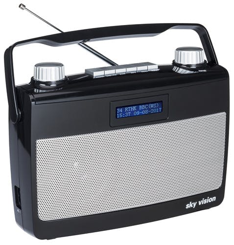 DAB+ Digital Kofferradio sky vision DAB 7S - schwarz | METRO Marktplatz