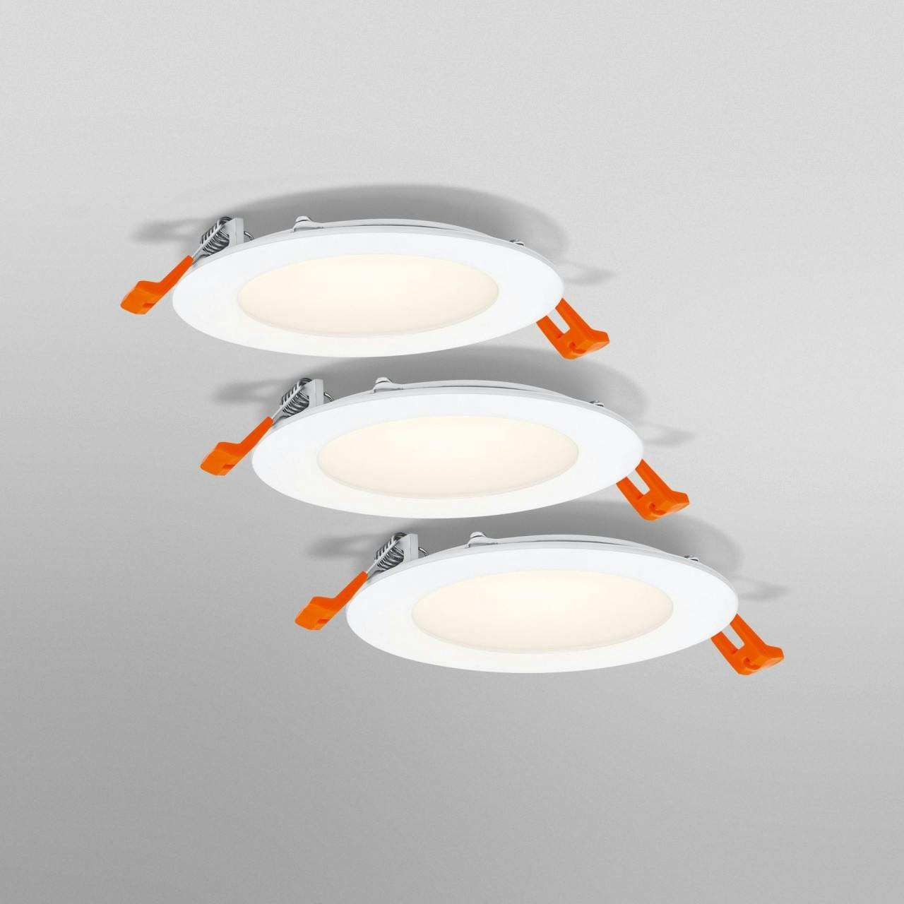LEDVANCE RECESS SLIM DOWNLIGHT LED Einbauleuchte Warmweiß Ø 12 cm ...