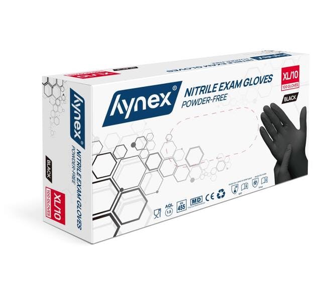 Hynex Nitrile PF Black 3,5gr MD - 1000/stuks (10 doosjes ...