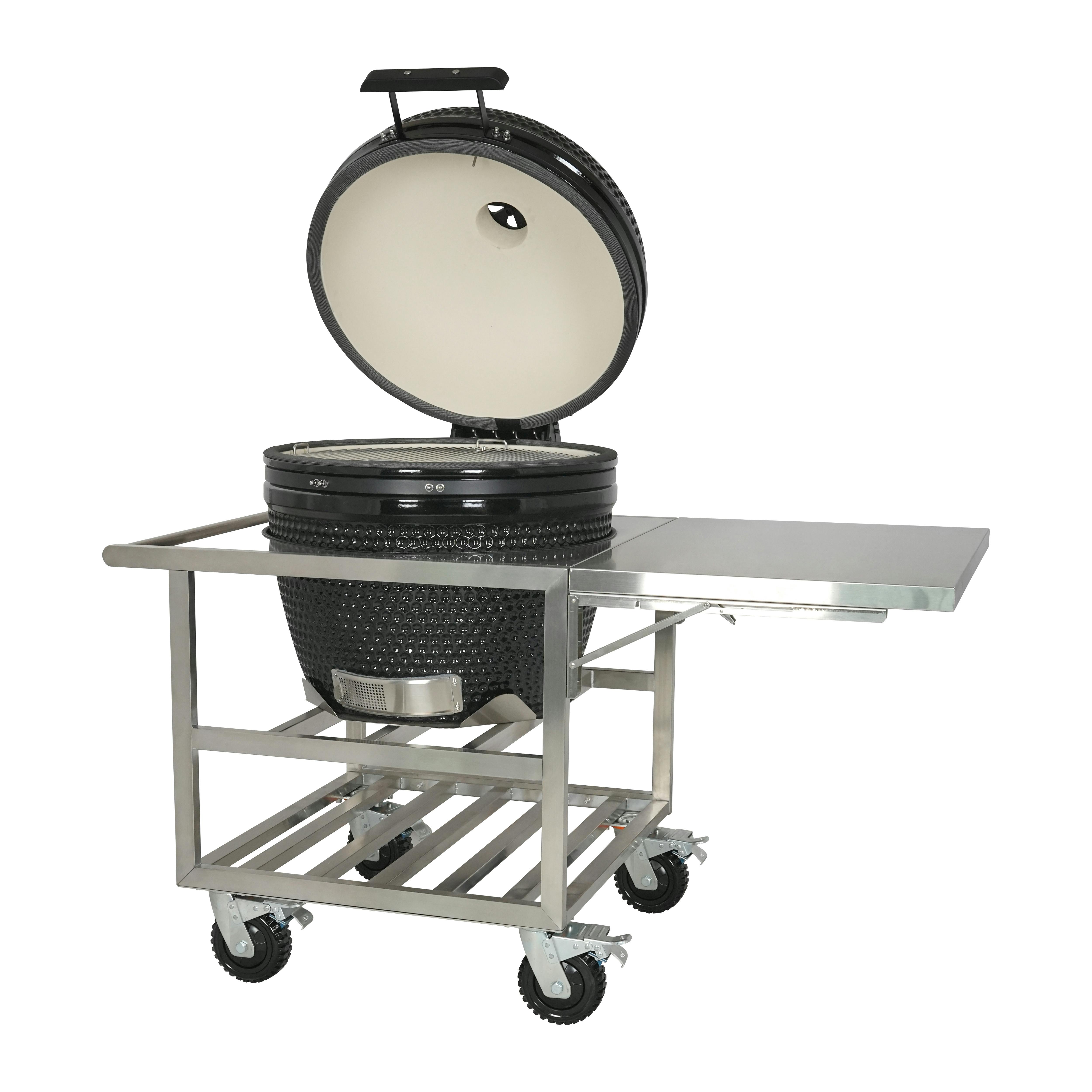METRO PROFESSIONAL Kamado-Holzkohlegrill Naggado Pro, Ø 57 cm ...