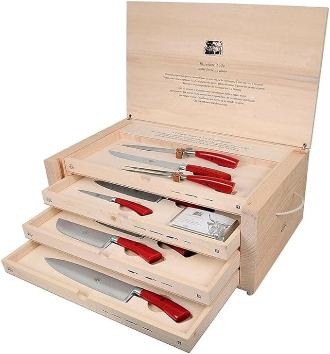Coltellerie Berti - Il Trinciante completo - Set coltelli cucina ...