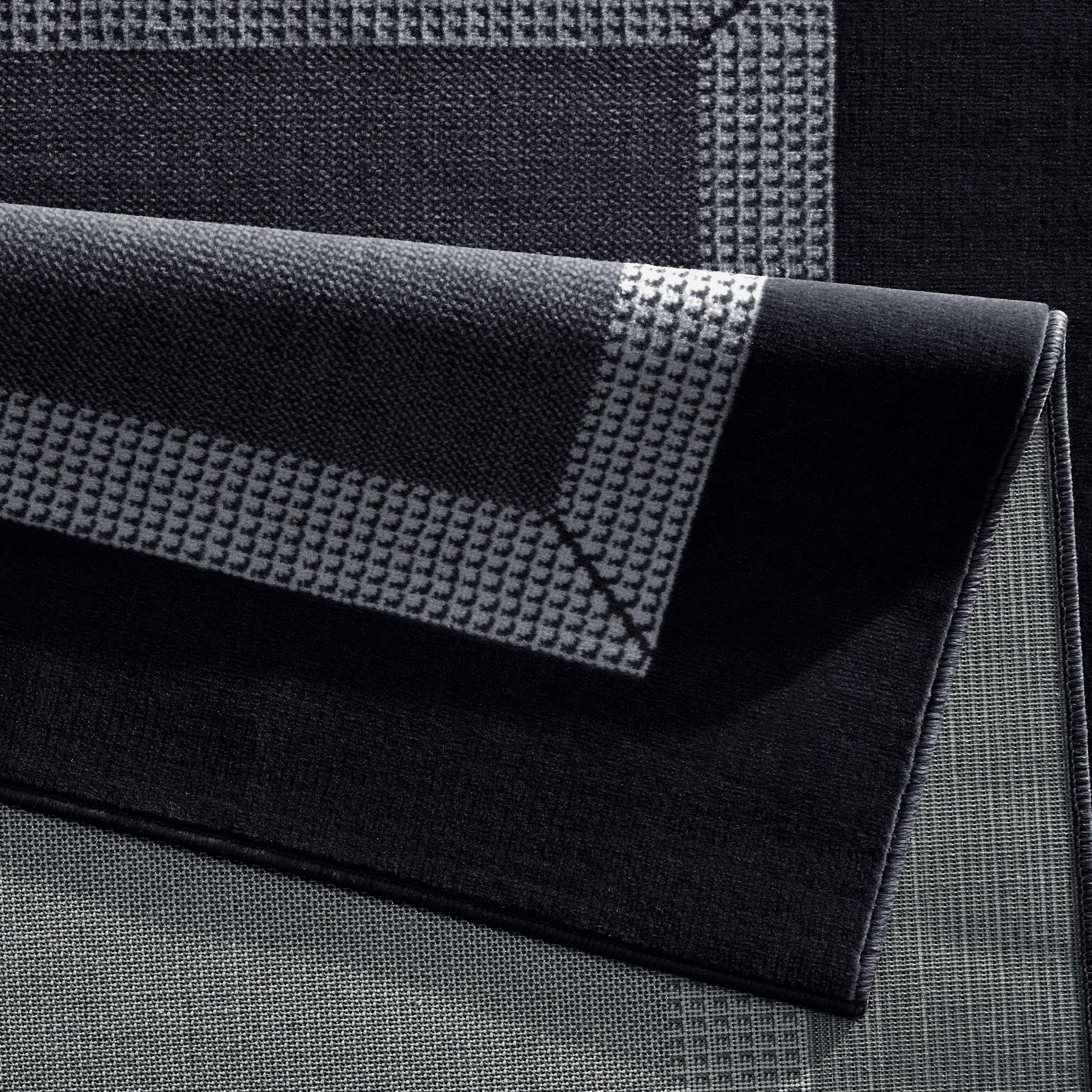 NYVI Teppich Basic - 120x170 cm Rechteckig - Schwarz | METRO