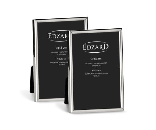2er-Set Bilderrahmen Genua (9x13 cm), edel versilbert, anlaufgeschützt ...