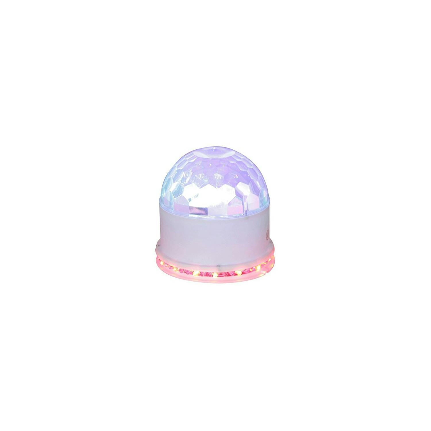 IBIZA UFO-ASTRO-WH Effet de lumière 2-en-1 à LED RVB | METRO