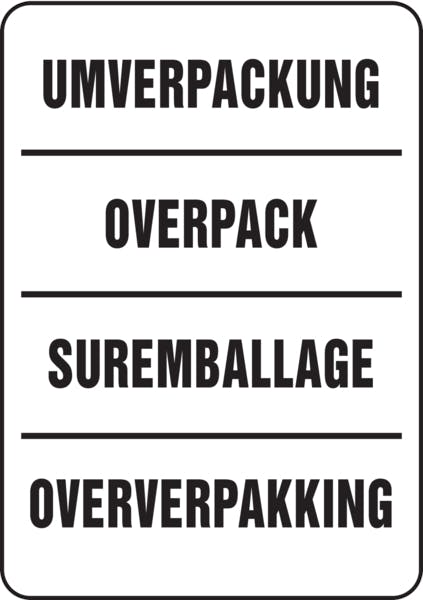 Verpackungsetiketten, Umverpackung - 74x105 mm Papier selbstklebend | METRO