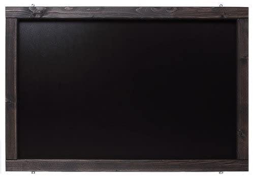 Rustikale Tafel Kreidetafel Wandtafel Küchentafel mit Holzrahmen ...