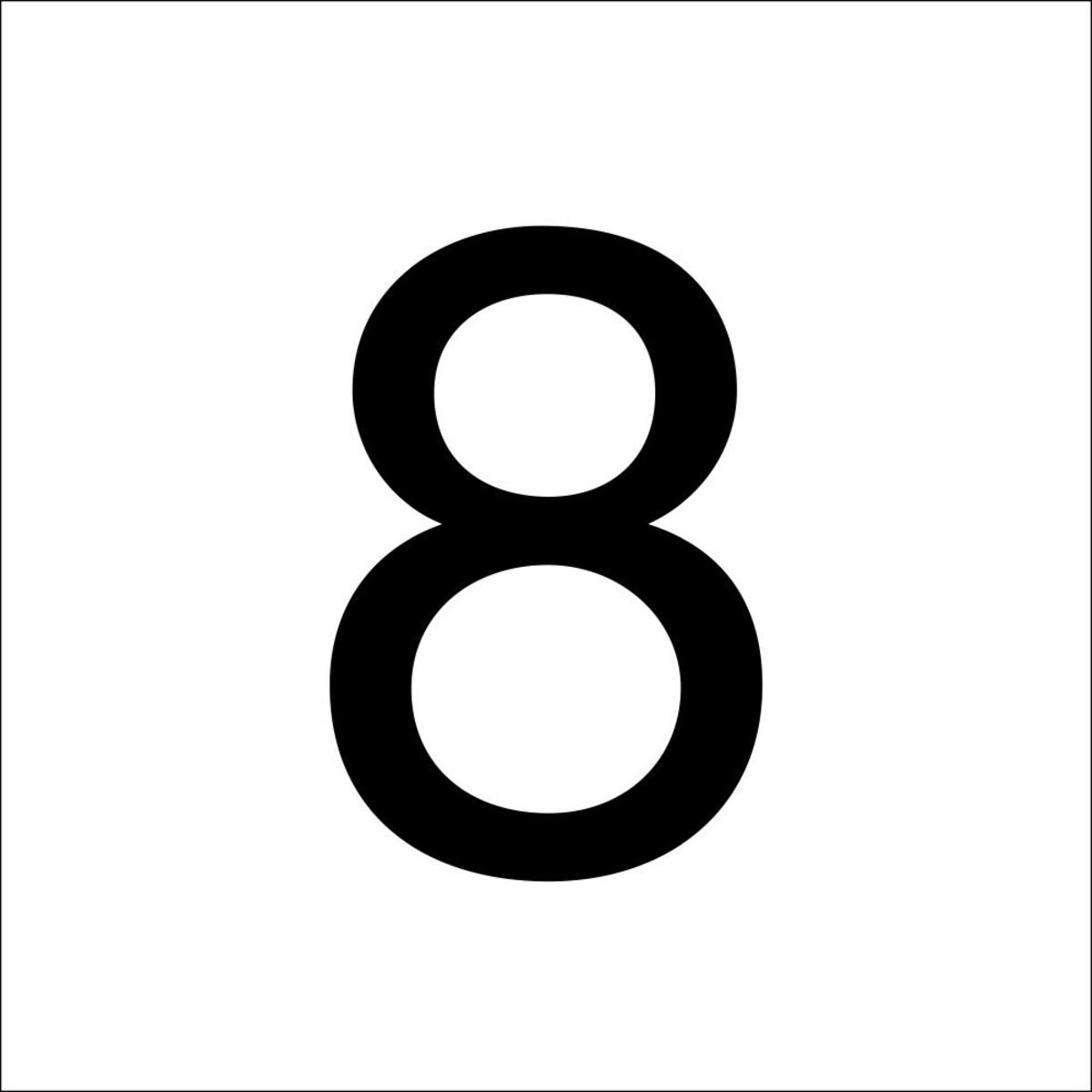 RZB Ziffer "8" 99222.013.8 | METRO