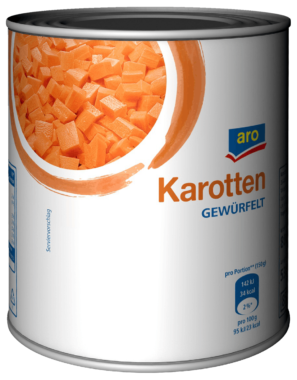 aro Karotten Gewürfelt (530 g) | METRO