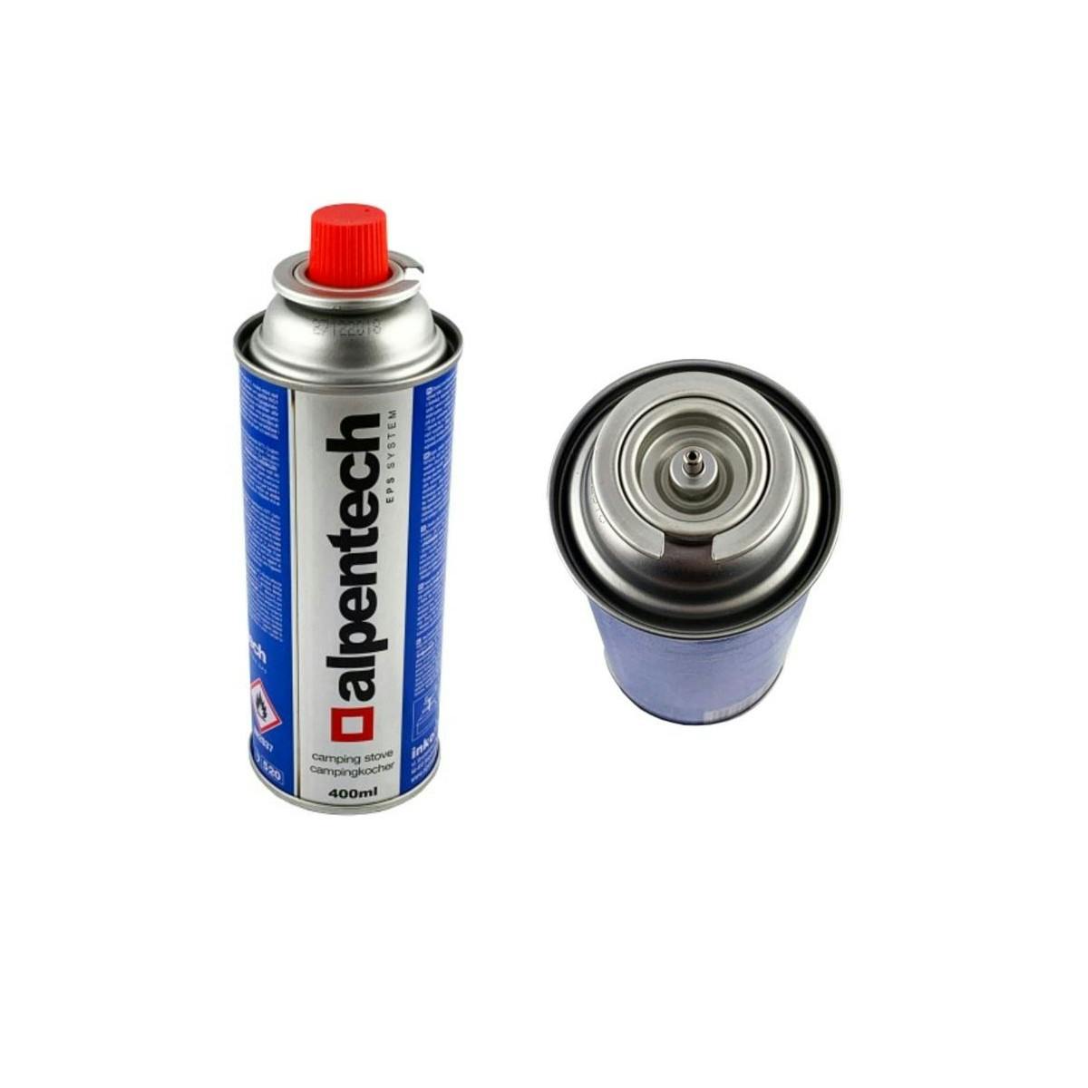 Embalagem de 8 cartuchos de gás butano ALPENTECH 250g Garrafa de gás ...