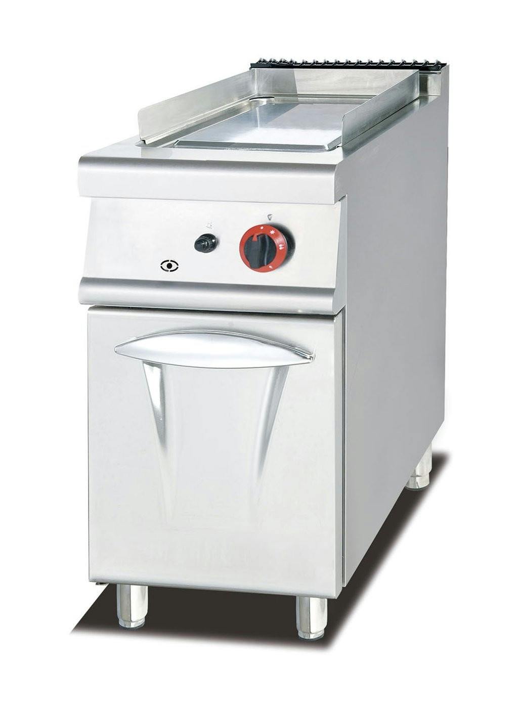 Fry Top Grill a gas sobre mueble - Acero inoxidable - Placa lisa S/70 ...