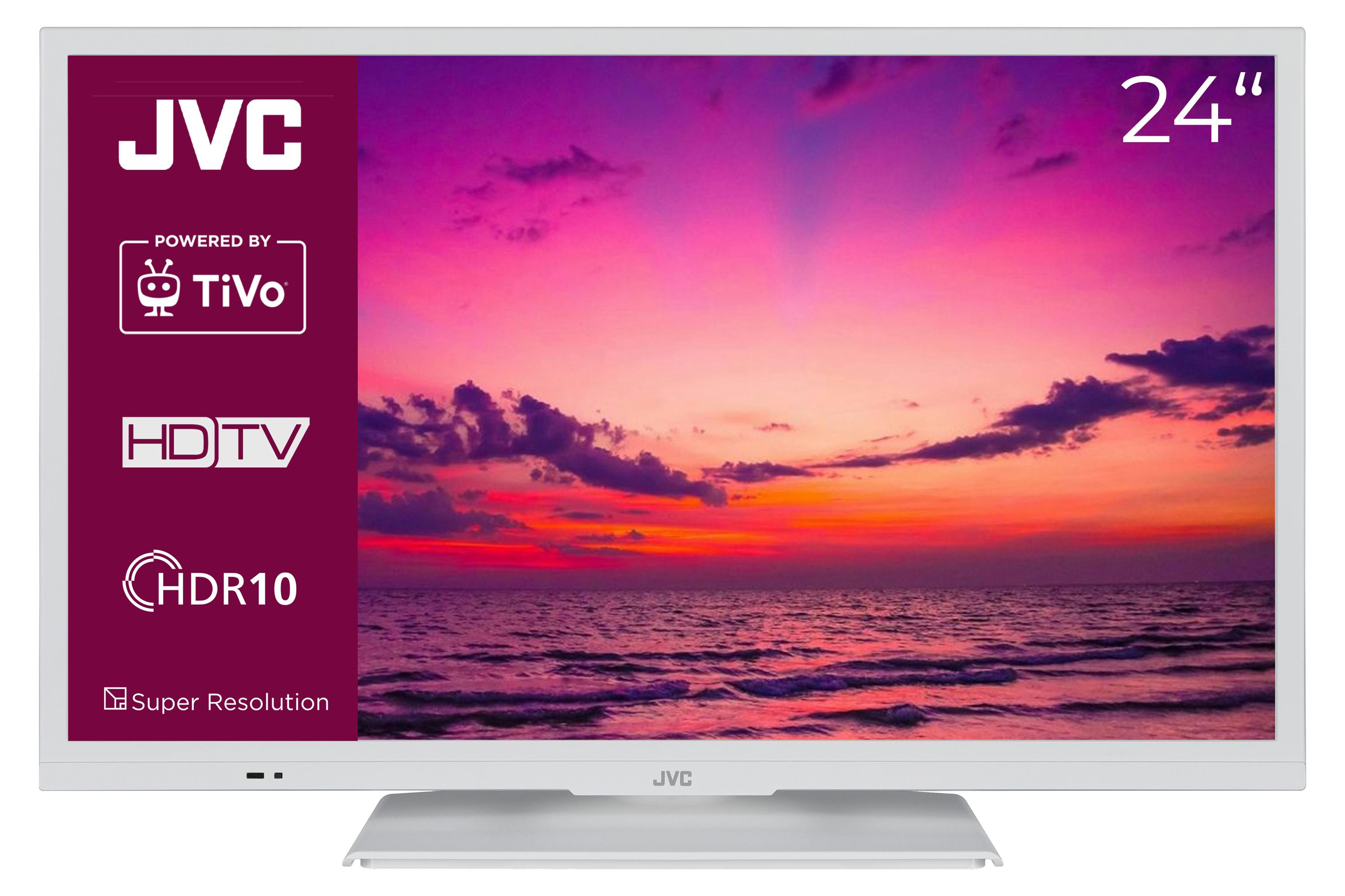 JVC LT-24VH5455W 24 Zoll Fernseher Smart TV Powered by TiVo (HD-Ready ...