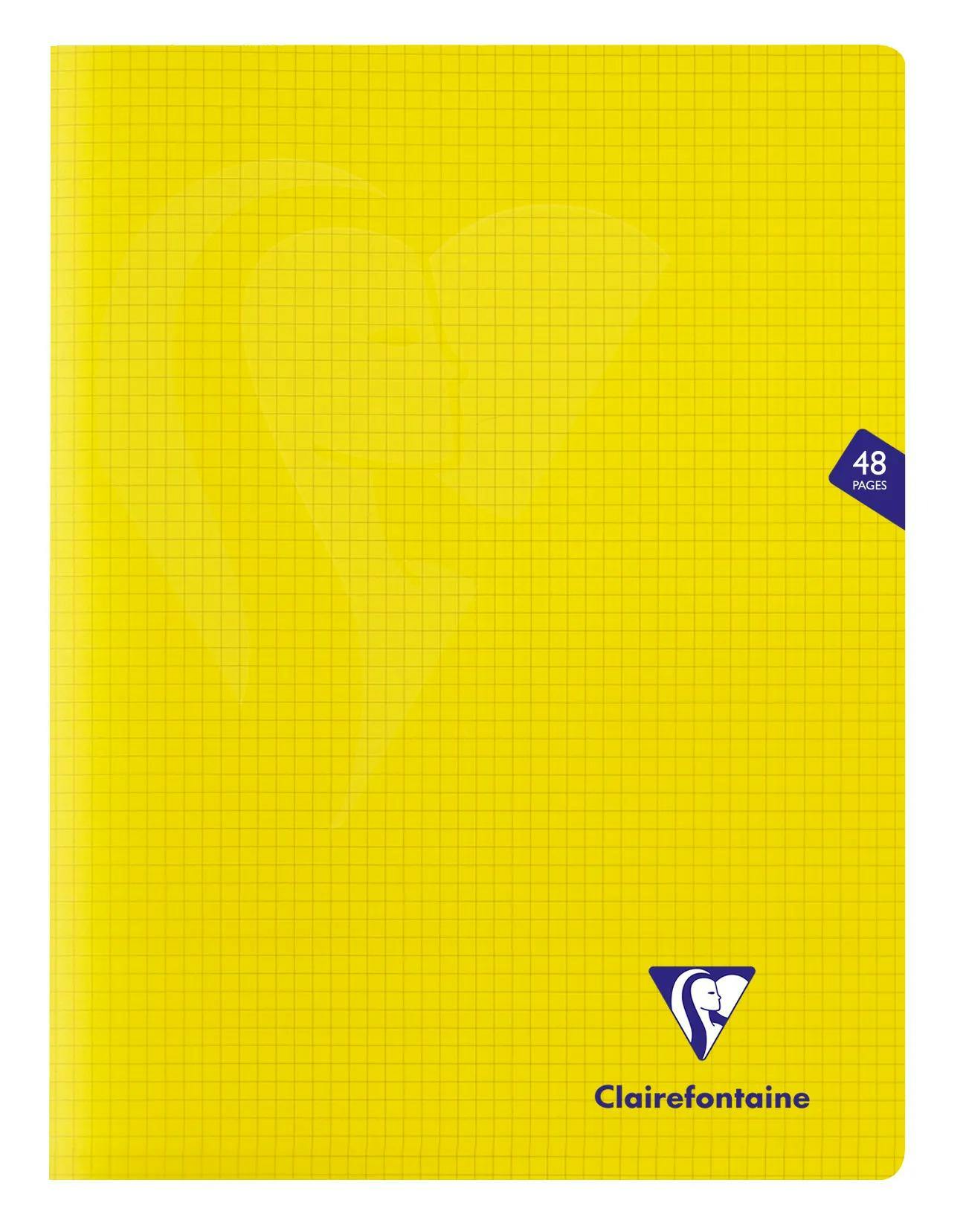 Clairefontaine 10x Heft Mimesys, 24x32 cm, 24 Blatt 90g, kariert 5/5 ...