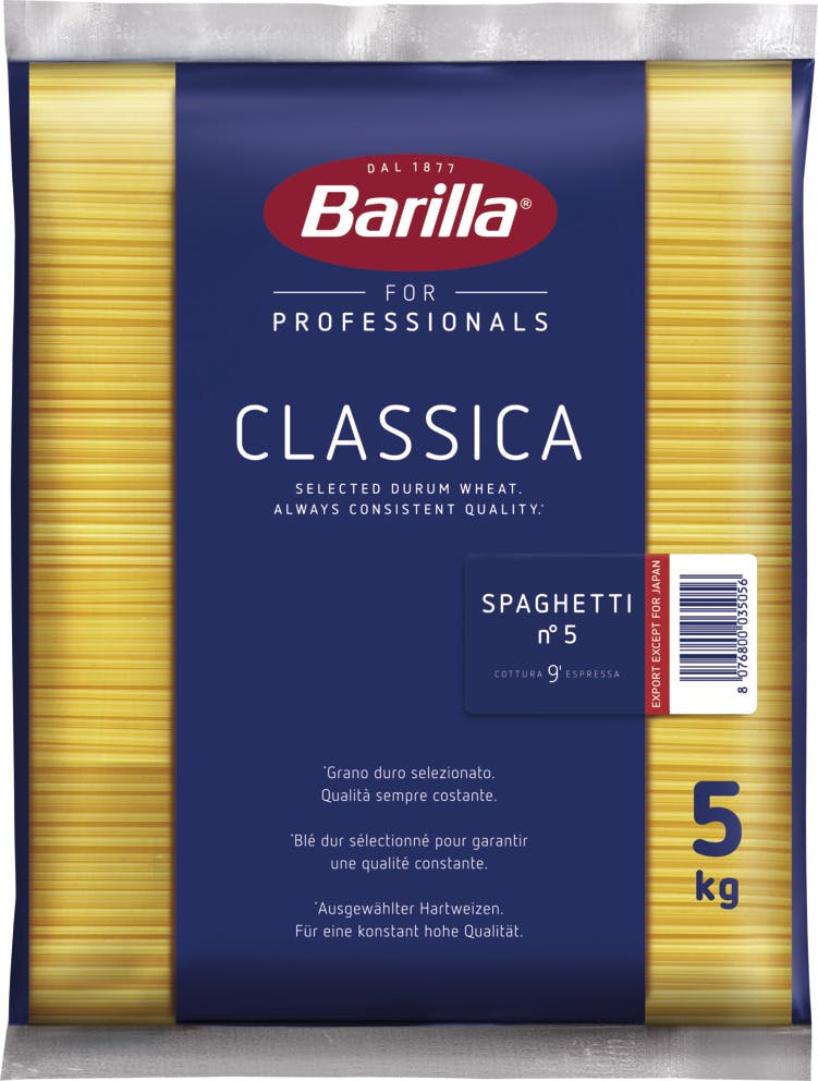 Barilla Spaghetti n.5 (5 kg) | METRO