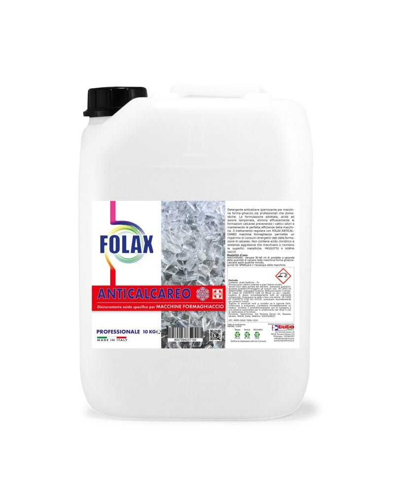 Folax Detergente Anticalcare Macchine Formaghiaccio 10 KG | METRO