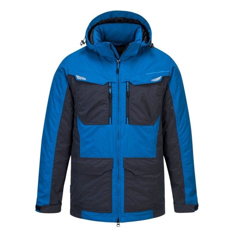 Portwest - Parka de travail chaude et imperméable WX3 #5D9CEC Taille XL ...