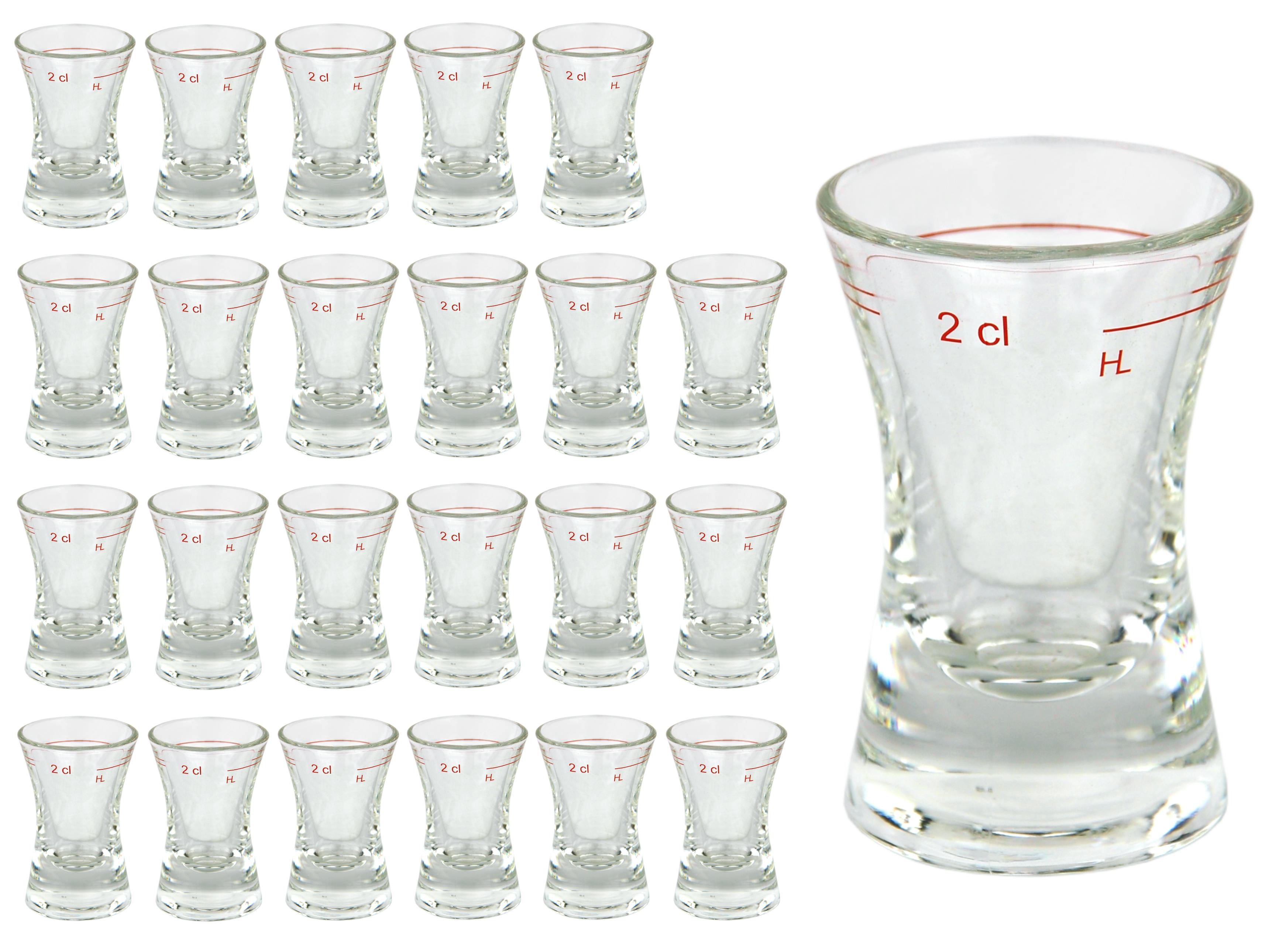 24er Set Schnapsgläser Wachtmeister Stamper 2cl | METRO