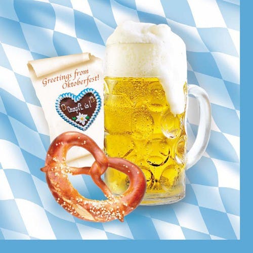 100 Servietten Oktoberfest Bavaria | METRO